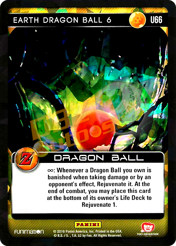 U66 Earth Dragon Ball 6 Foil – DBZ Outpost