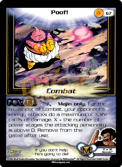 67 - Poof! Unlimited – DBZ Outpost