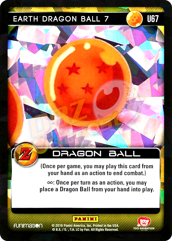 U67 Earth Dragon Ball 7 Foil – DBZ Outpost
