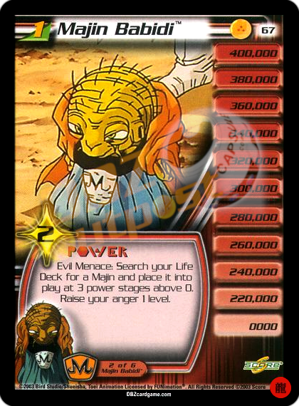 67 - Majin Babidi Limited – DBZ Outpost