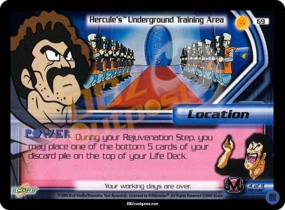 69 - Hercule's Underground Training Area Limited – DBZ Outpost
