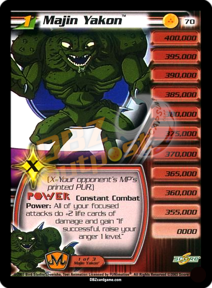 70 - Majin Yakon Unlimited – DBZ Outpost