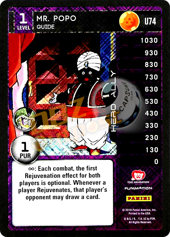 U74 Mr. Popo Guide Foil – DBZ Outpost