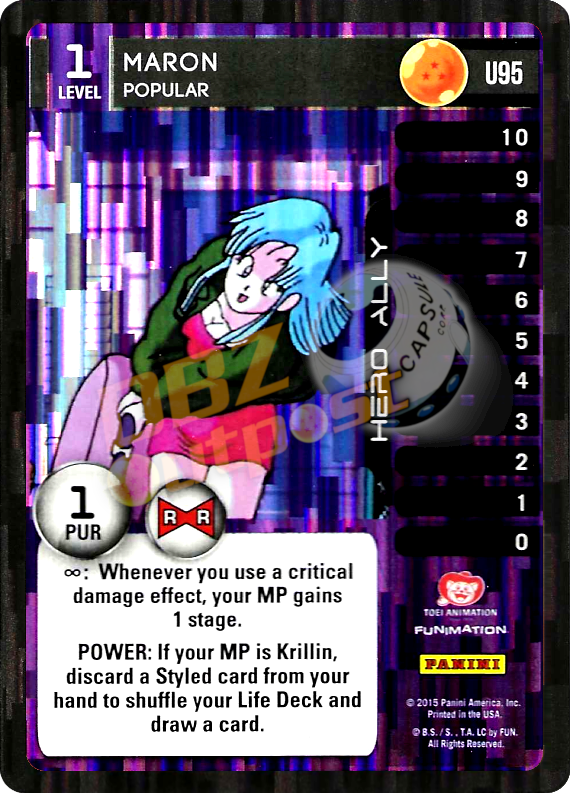 U95 Maron Popular Foil – DBZ Outpost