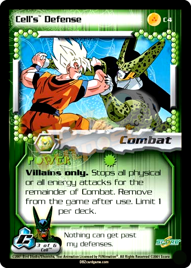 C4 - Cell's Defense Unlimited – DBZ Outpost