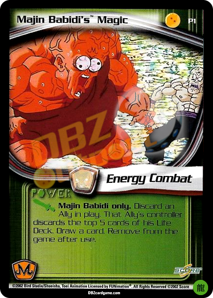P1 - Majin Babidi's Magic – DBZ Outpost