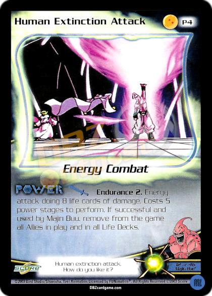 P4 - Human Extinction Attack – DBZ Outpost