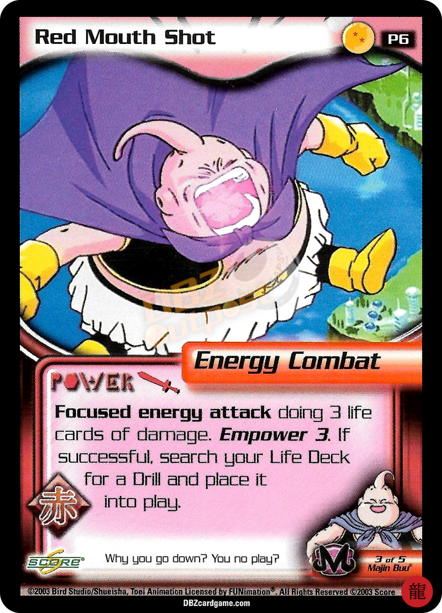 P6 - Red Mouth Shot – DBZ Outpost