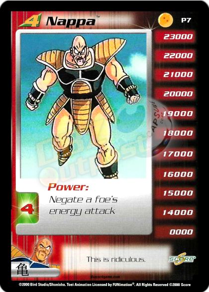 P7 - Nappa – DBZ Outpost