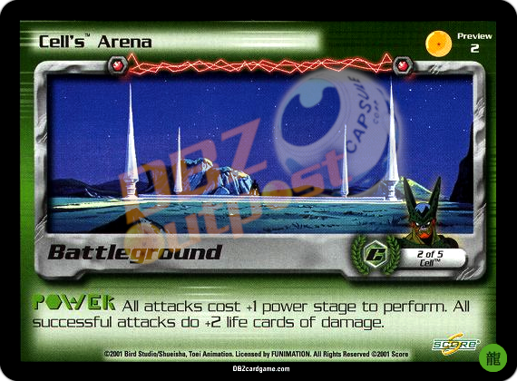 Preview 2 - Cell's Arena Limited – DBZ Outpost