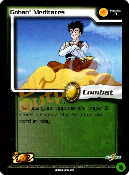 Preview 3 - Gohan Meditates Limited – DBZ Outpost