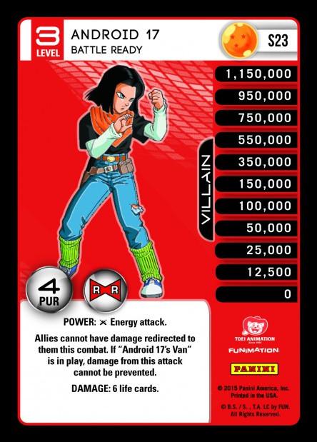 S23 Android 17 Battle Ready Hi-Tech Prizm – DBZ Outpost