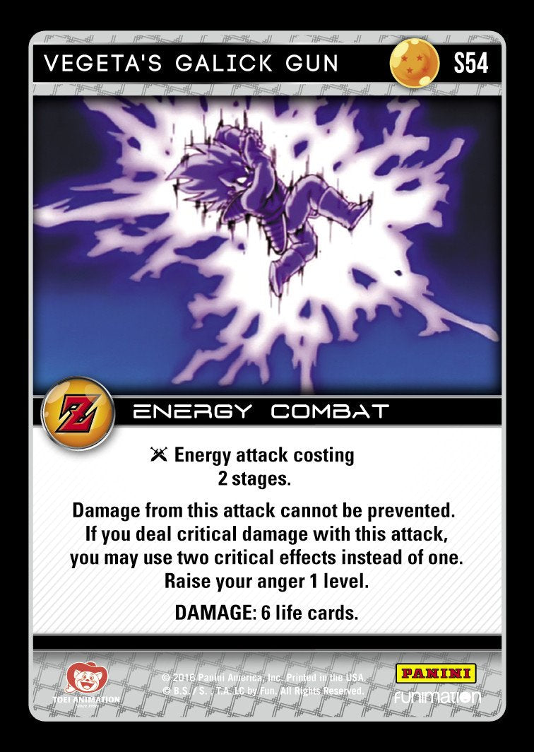 S54 Vegeta's Galick Gun – DBZ Outpost