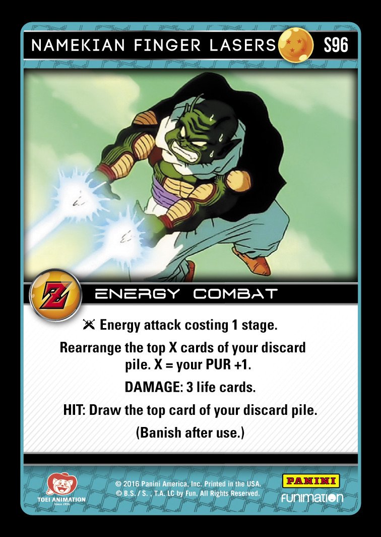 S96 Namekian Finger Lasers – DBZ Outpost