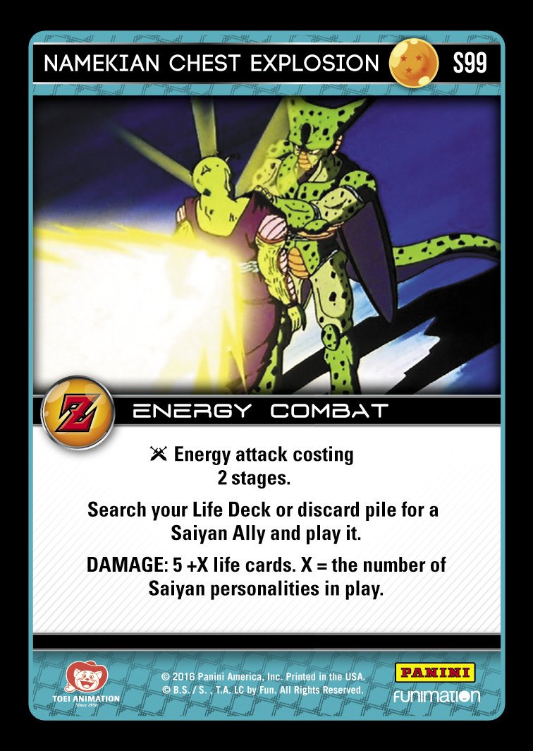 S99 Namekian Chest Explosion – DBZ Outpost