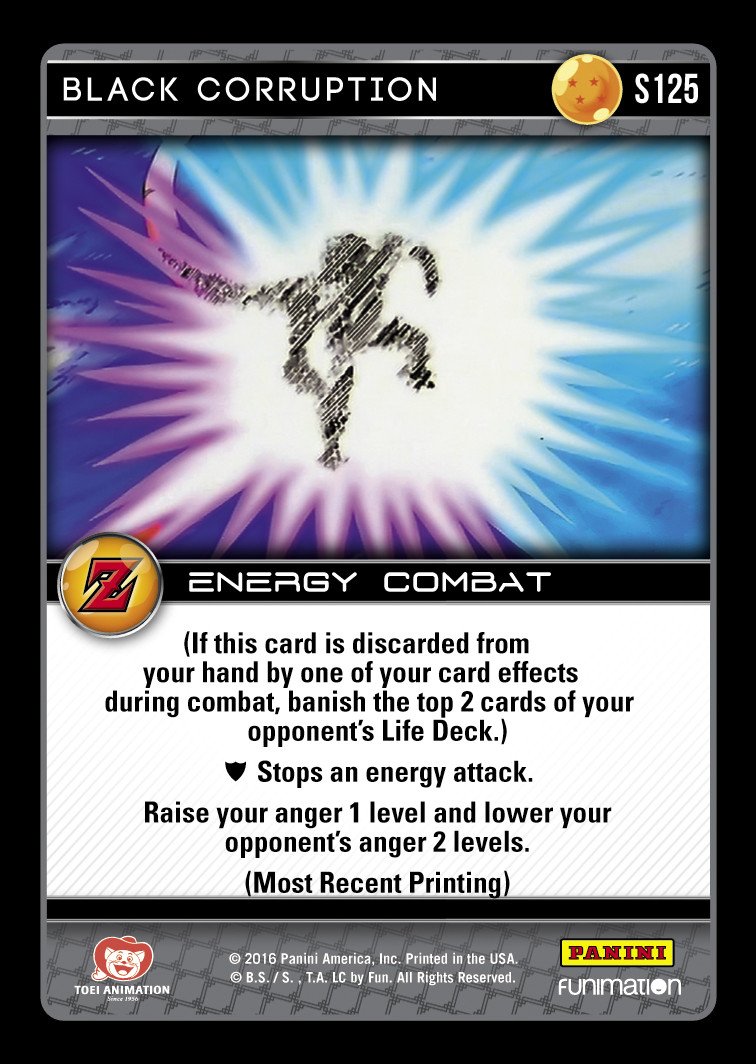 S125 Black Corruption – DBZ Outpost