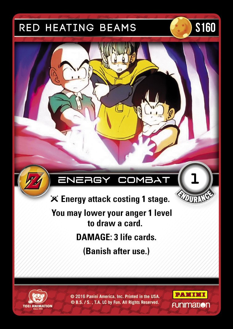 S160 Red Heating Beams – DBZ Outpost