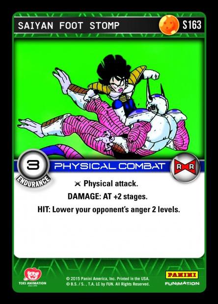 S163 Saiyan Foot Stomp – DBZ Outpost