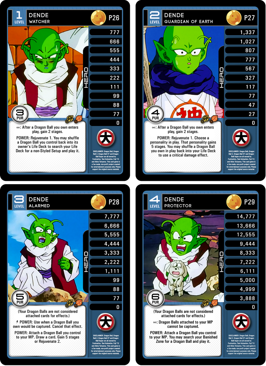 P26-P29 Dende 1-4 – DBZ Outpost