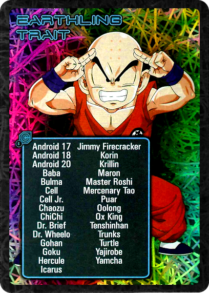 Earthling Trait Foil – DBZ Outpost