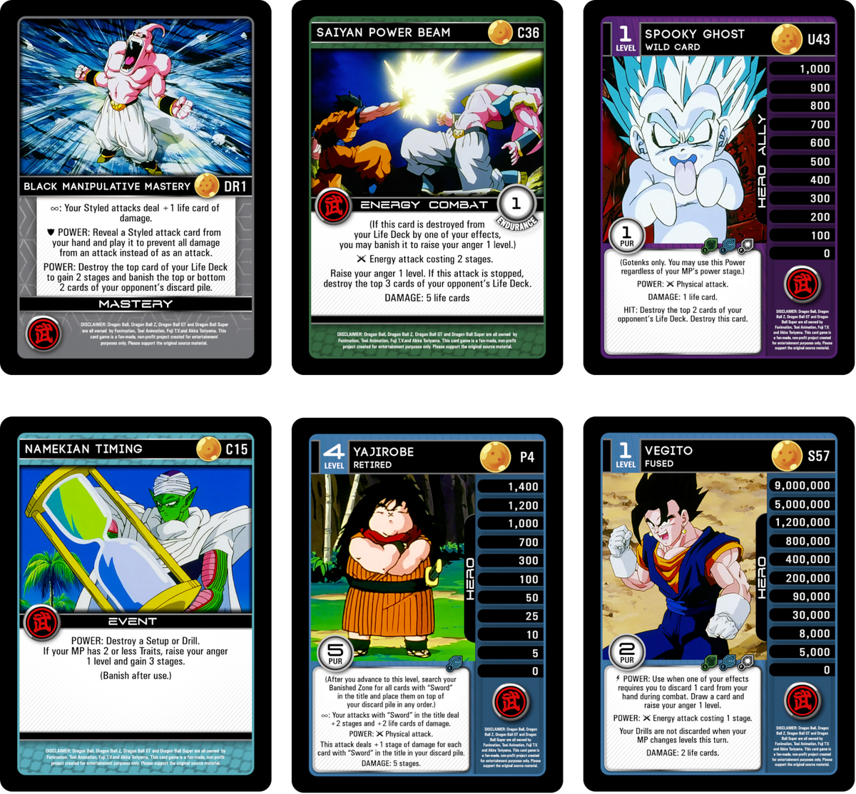 Fusion (Set 13) Playset Non-Foil – DBZ Outpost