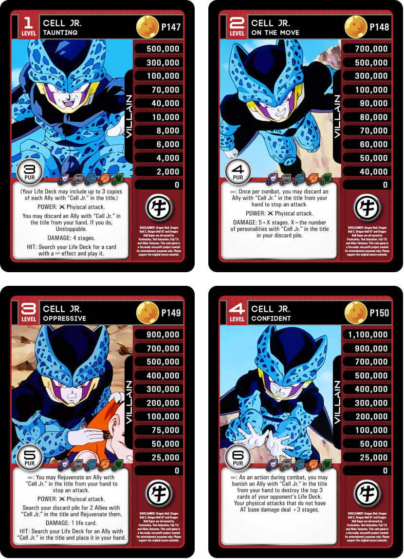 P147-P150 Cell MP Promo Set (FanZ) – DBZ Outpost
