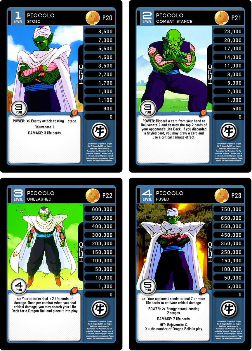 P20-P23 Piccolo MP Promo Set (FanZ) – DBZ Outpost