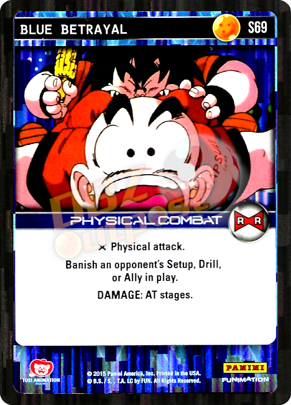 S69 Blue Betrayal Foil – DBZ Outpost