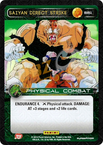 S81 Saiyan Direct Strike Foil – DBZ Outpost